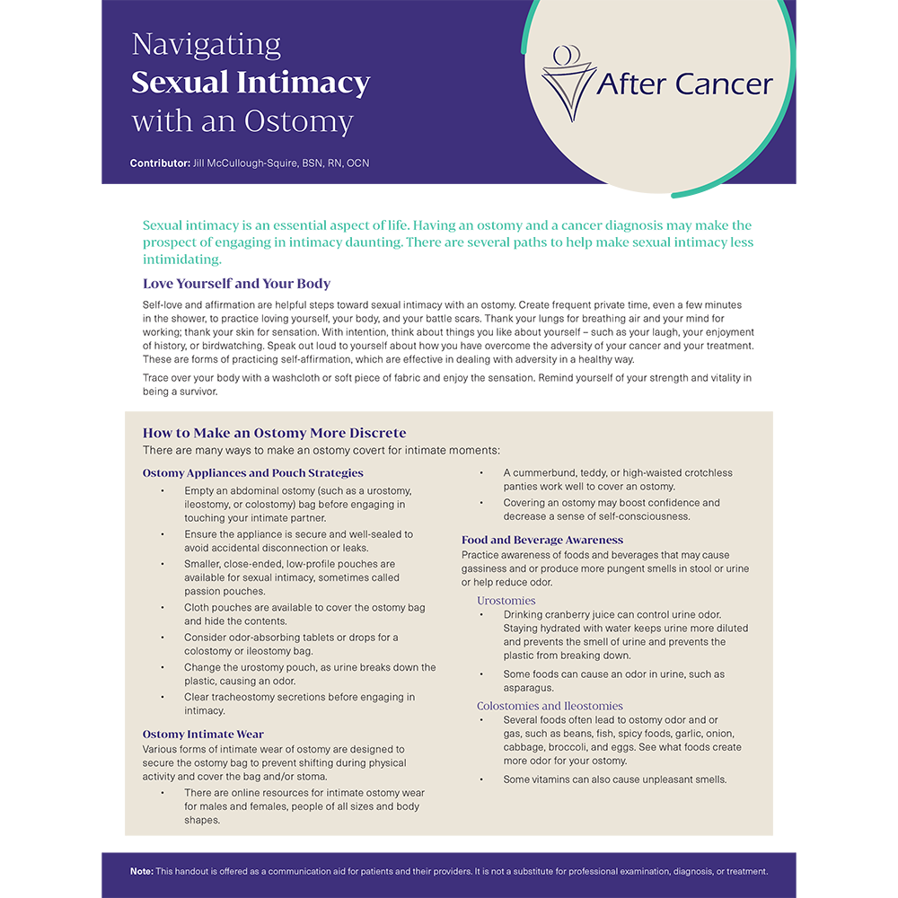 Navigating Sexual Intimacy With An Ostomy After Cancer